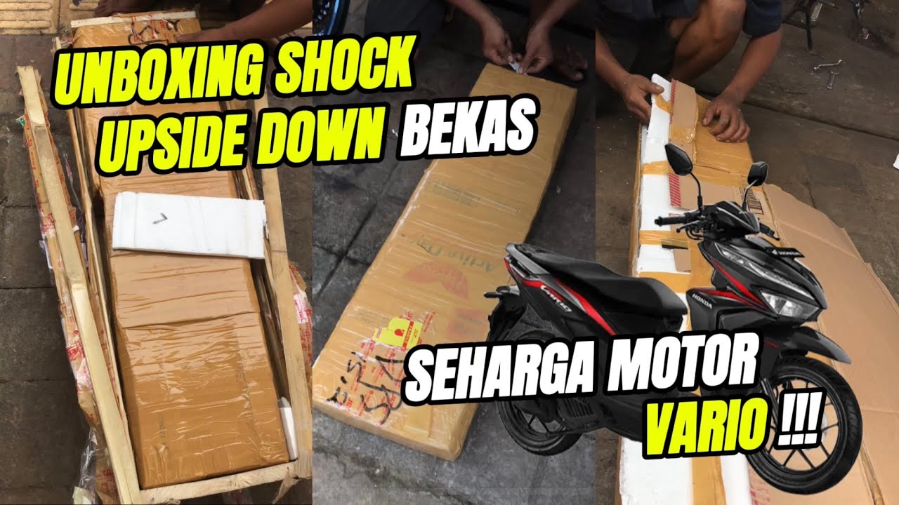 Shock Upside Down Yang Recommended Untuk Motor Trail | Unboxing - YouTube