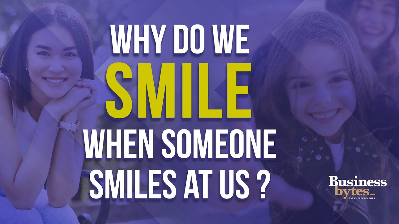 Why do we smile when someone smiles at us? - YouTube