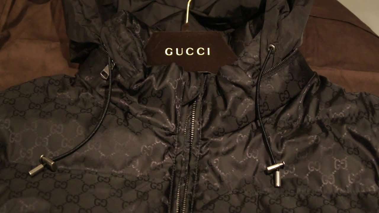 GUCCI BOMBER JACKET! REVIEW AND ON FIT - YouTube