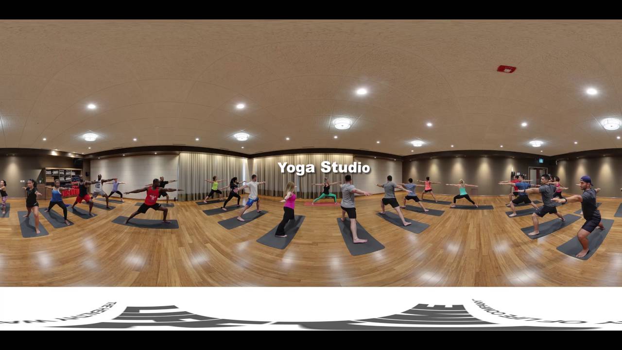 Life Time 360° Club Tour – Yoga Studio - YouTube