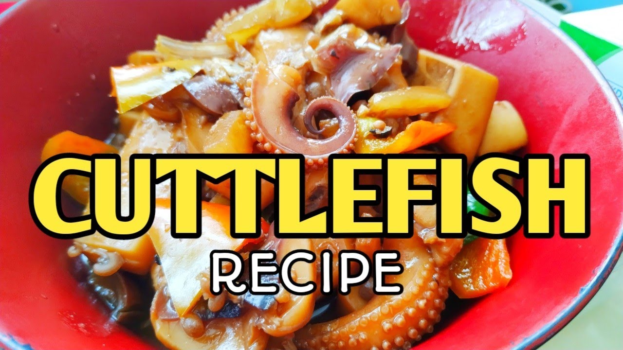 KUBOTAN OR CUTTLEFISH ADOBO RECIPE - YouTube