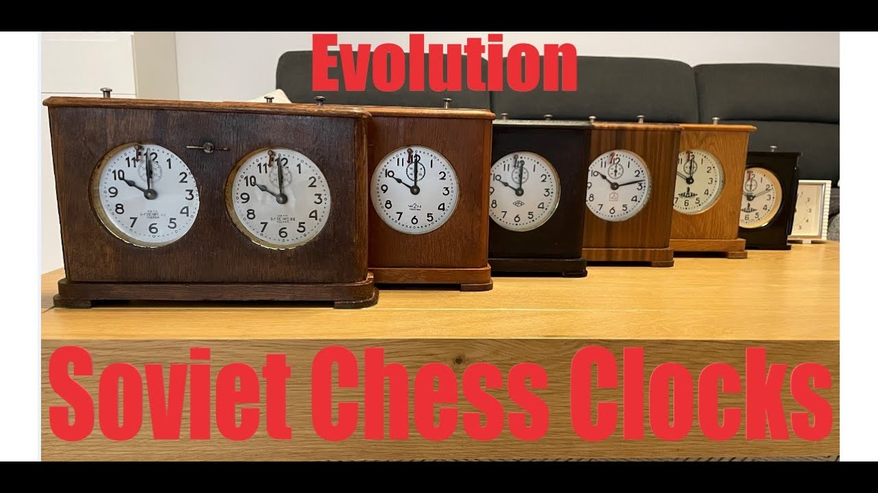 Soviet Chess Clocks Evolution - YouTube