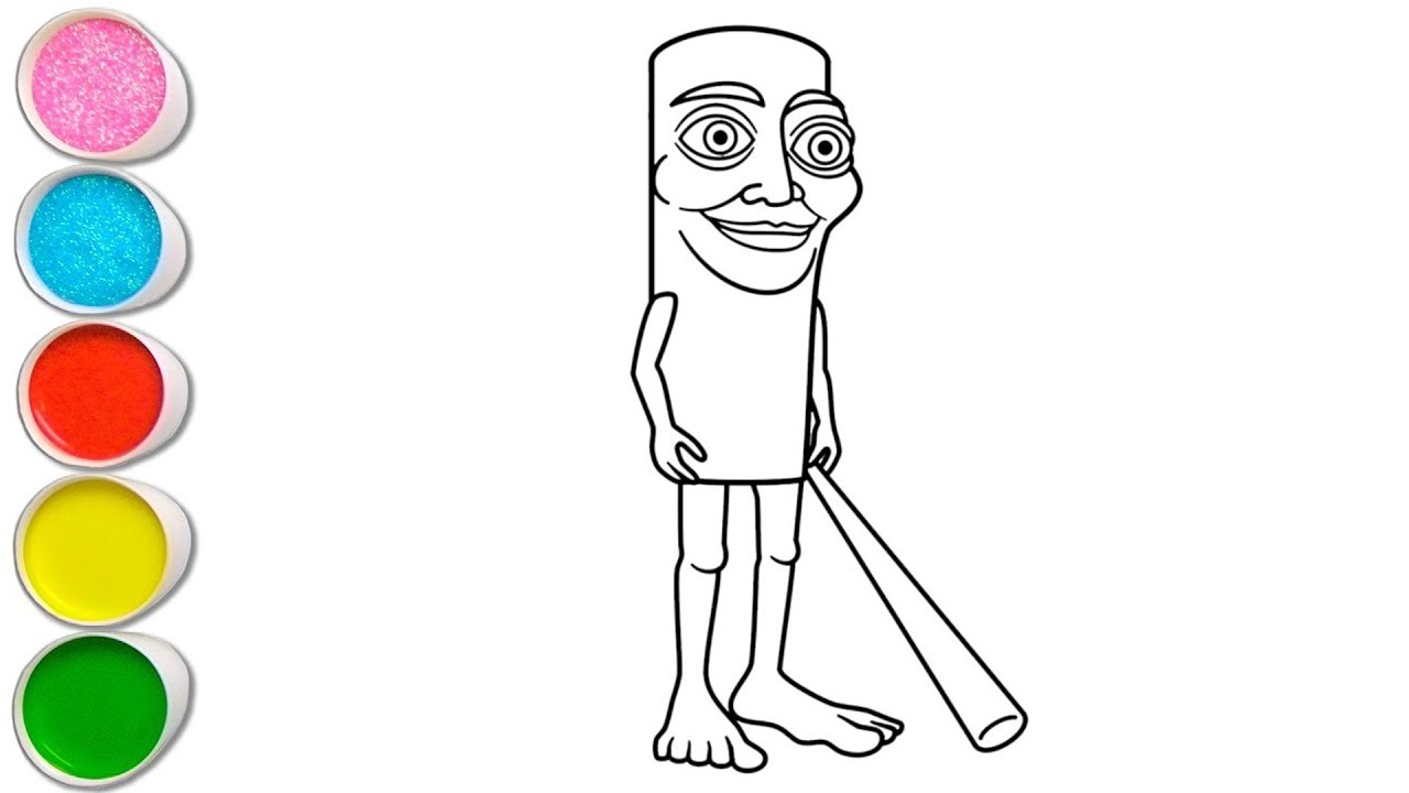 How to Draw Tung Tung Sahur Drawing, Painting & Coloring for kids ...