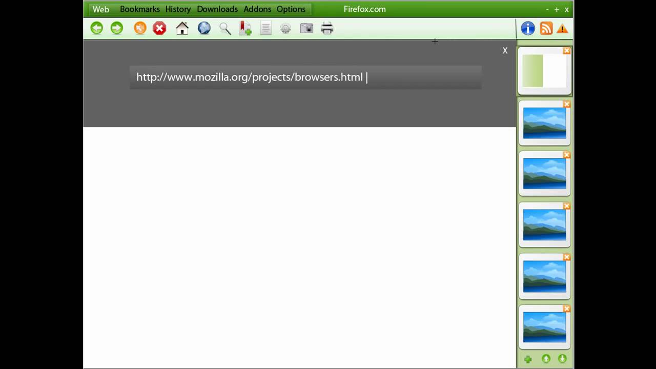 Firefox UI Concept - by Prabakaran S - YouTube