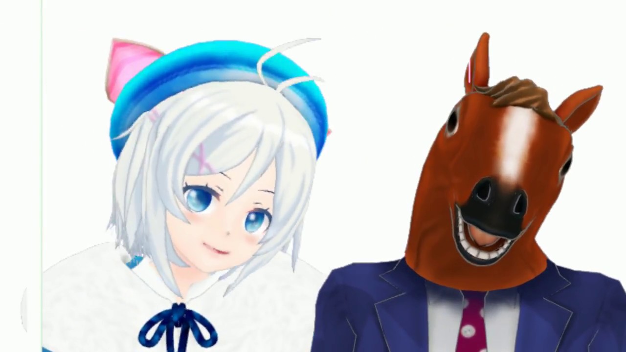 【MMD】バーチャルYoutuberでiPhone CMを作ってみた - YouTube