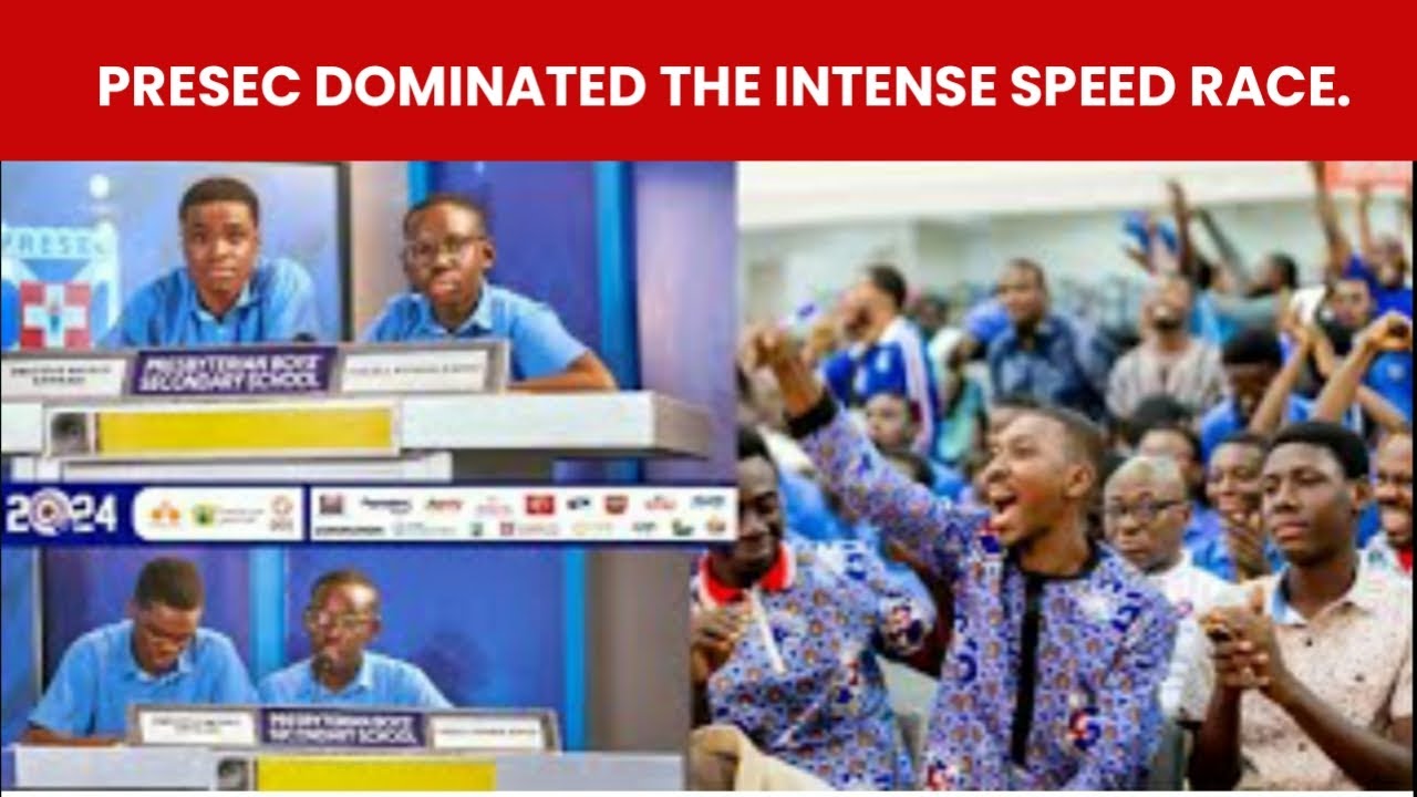 Presec Legon In An Intense SPEED RACE Featuring Kofi Agyei SHTS And ...