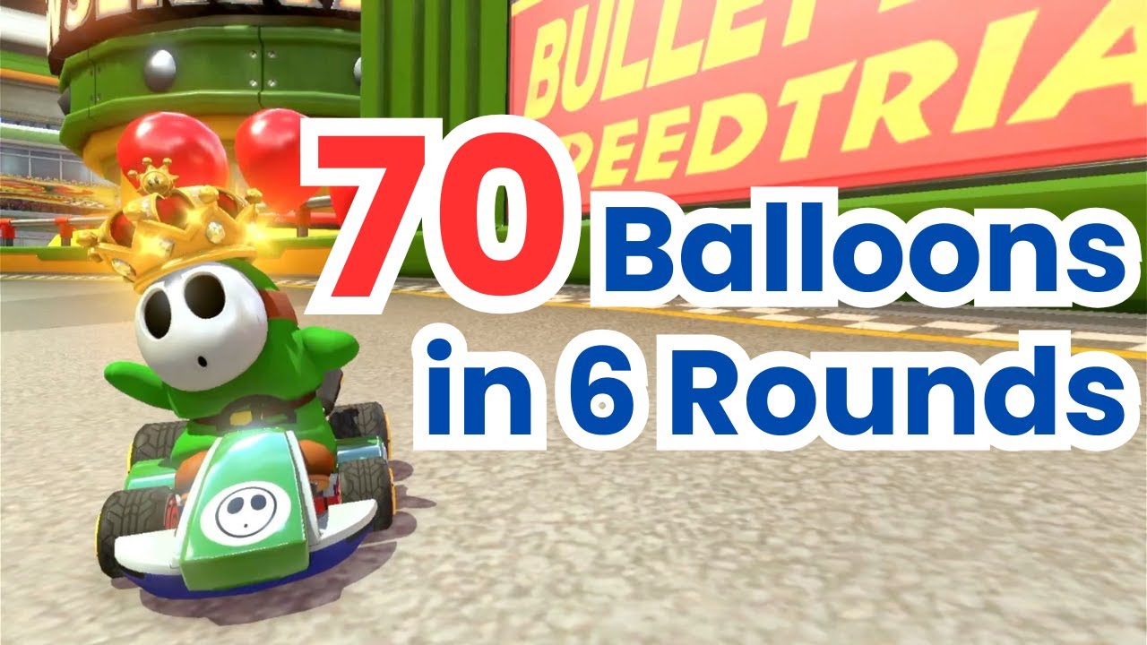 【Balloon Battle】70 Balloons in 6 Rounds - YouTube