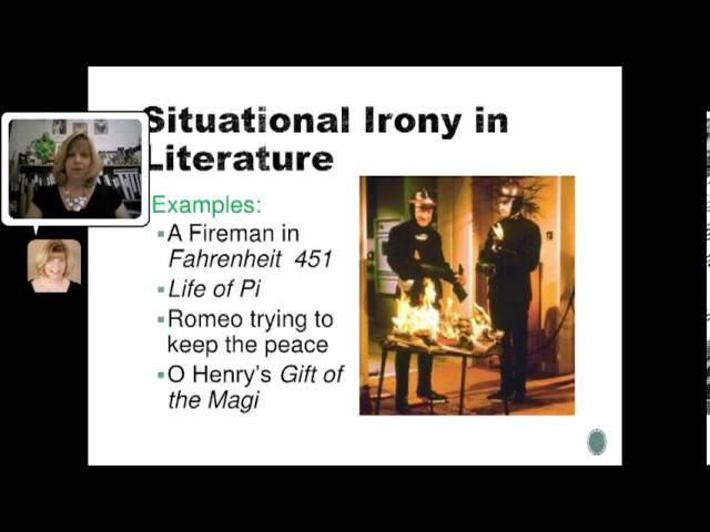 Situational Irony Examples In Literature