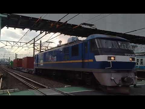 5692レ EF210-326+コキ4B - YouTube