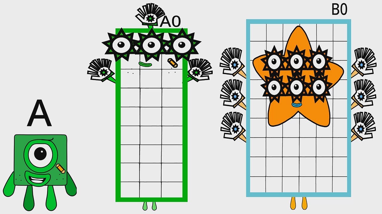 Numberblocks Shorts!Base-27 Numberblocks - YouTube