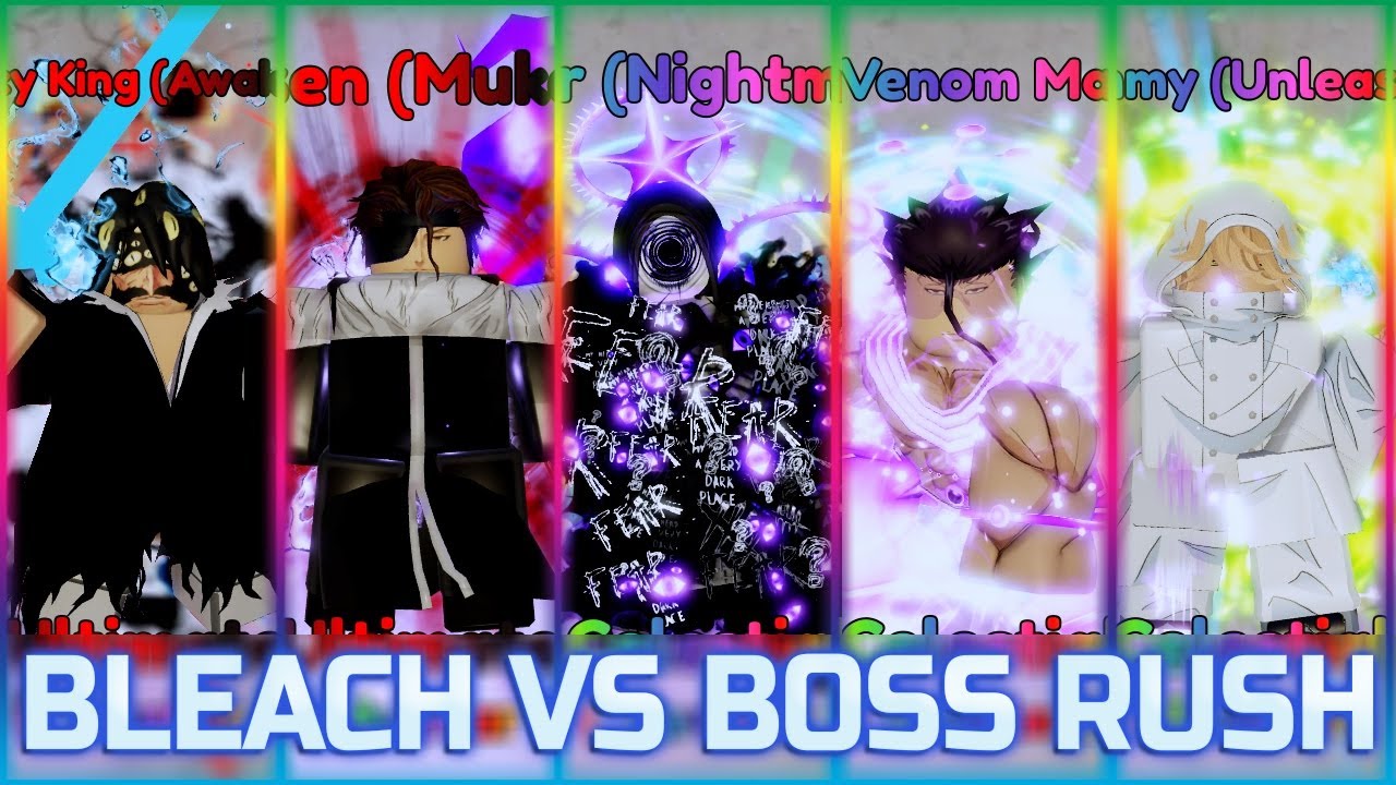 Bleach Units Part 2 VS Boss Rush in Anime Last Stand Roblox - YouTube