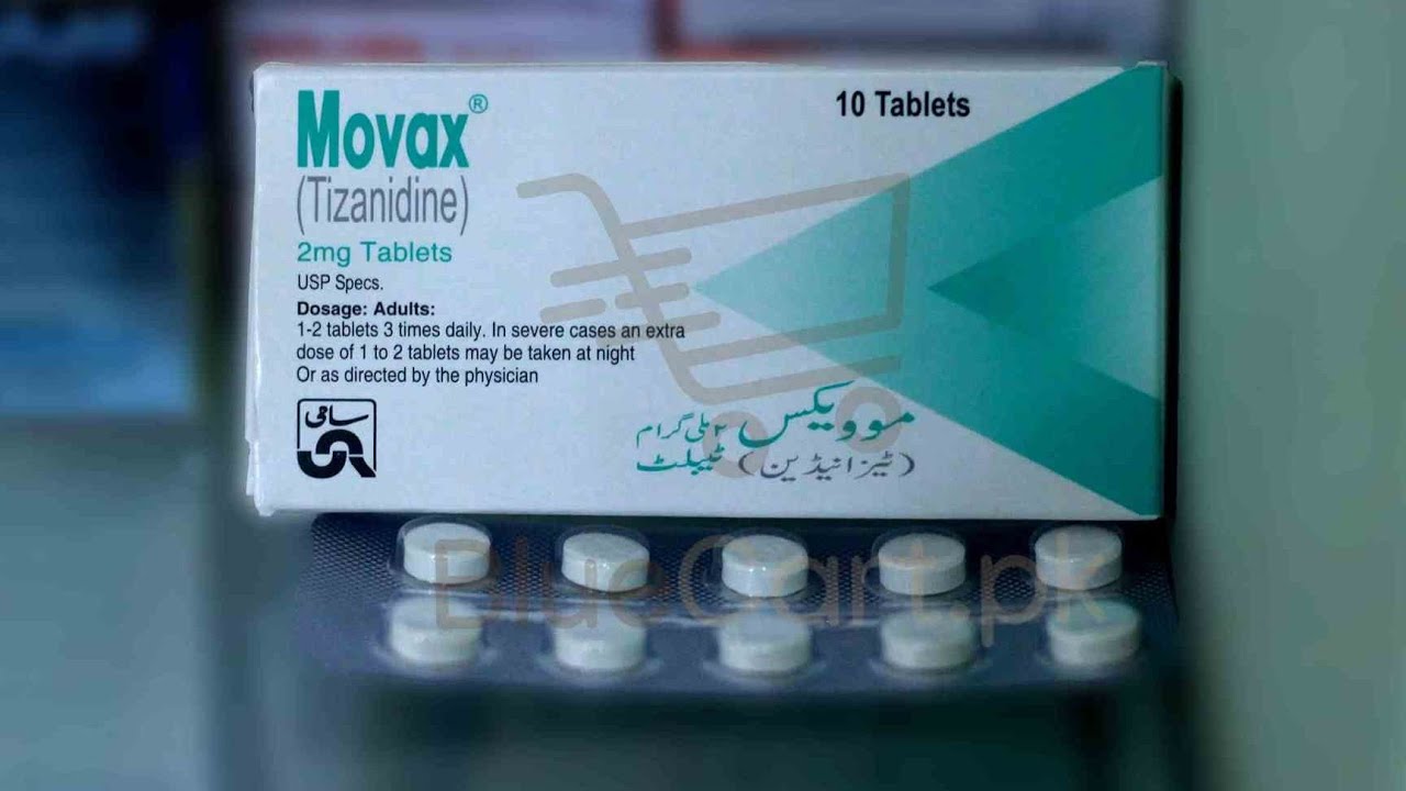 Movax 2mg tablet uses in urdu| tizanidine 4mg effects and side effects ...