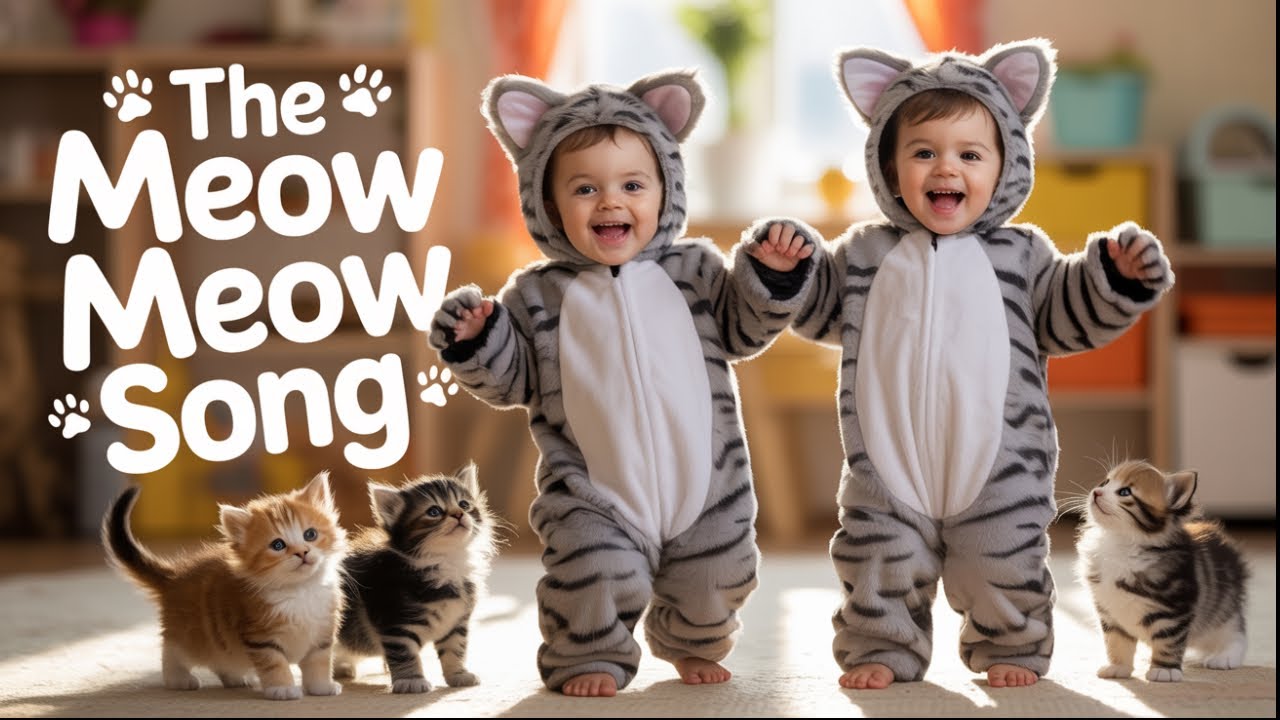 The Meow Meow Song The Ultimate Dance Song for Babies & Toddlers (0-4 ...