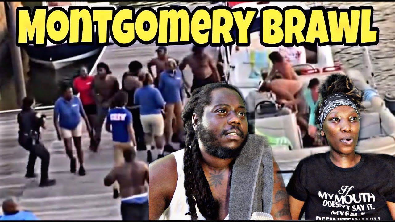 MONTGOMERY BRAWL | REACTION - YouTube