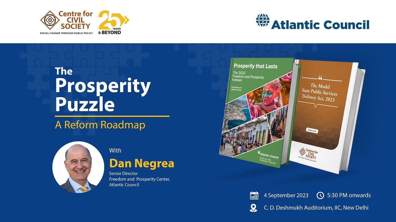 The Prosperity Puzzle: A Reform Roadmap: Mr Dan Negrea - YouTube