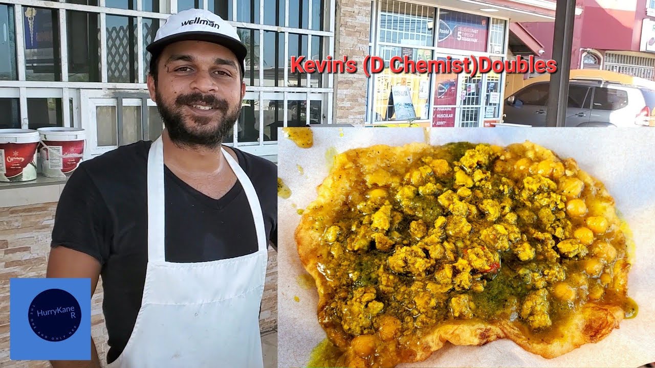 Kevin ( "D chemist ") 😋 doubles ( best chicken doubles). - YouTube