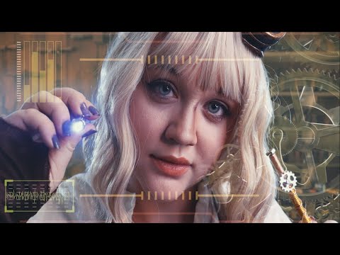 ASMR Steampunk Inventor Fixes You (You're Her Secret Project!) - YouTube