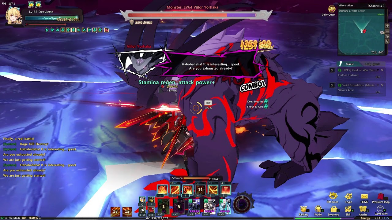 Soul Worker [NA] Tenebris Haru Ranked Solo AOV 00:49.1 - YouTube
