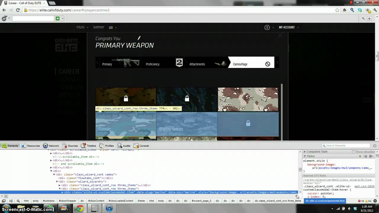 How to get hidden camo in mw3 - YouTube