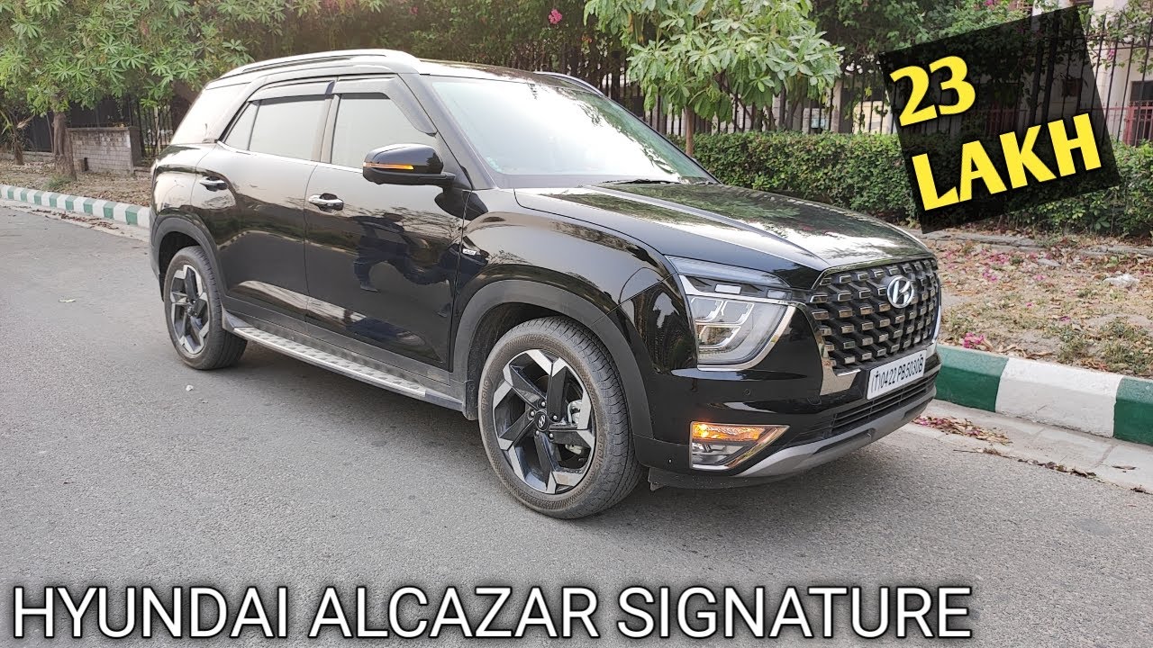 Hyundai Alcazar Signature Features देना तो कोई इनसे सीखे 🔥 Top Model ...