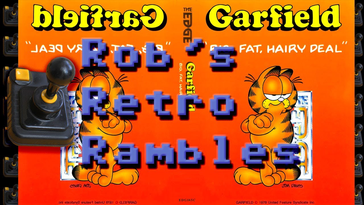 Garfield: Big, fat, hairy deal on C64 (Rob's Retro Rambles) - YouTube