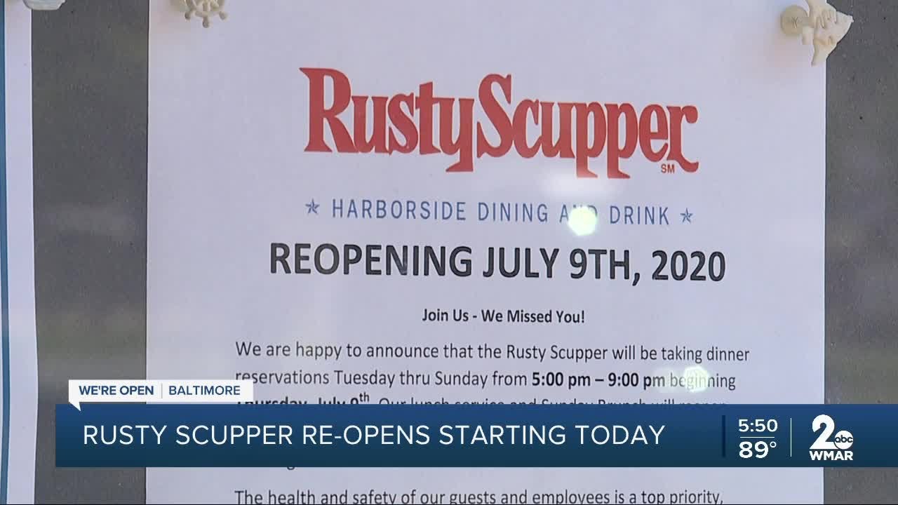 Rusty Scupper re-opens starting Thursday - YouTube