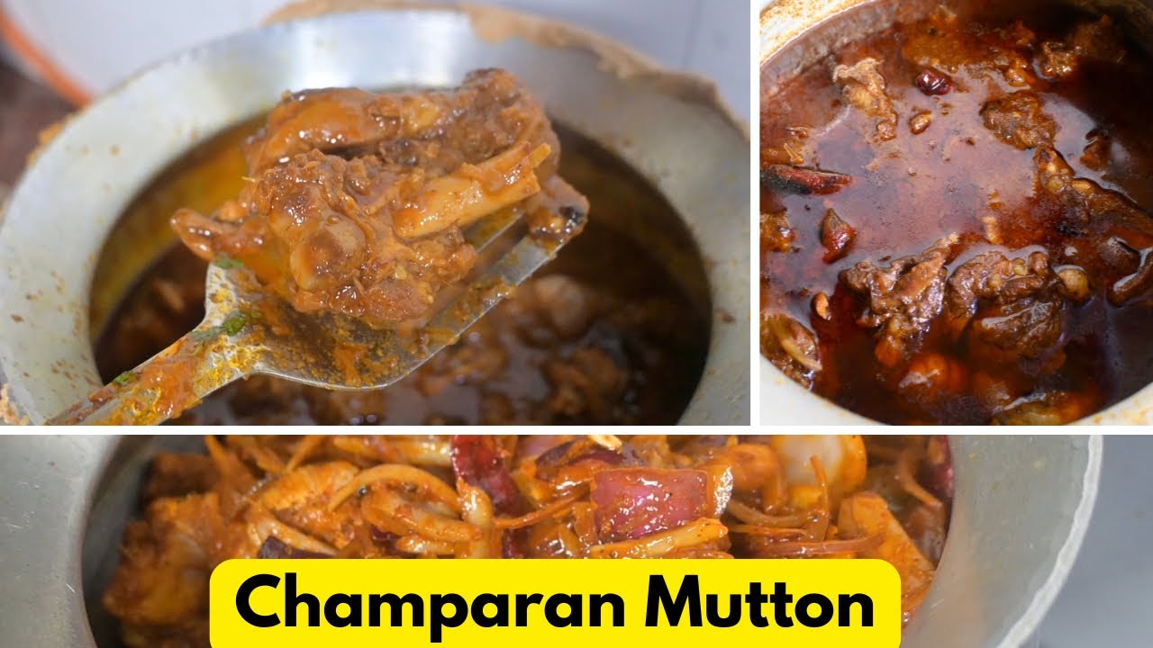 HOW TO MAKE CHAMPARAN MUTTON 🍲|| CHAMPARAN MUTTON || - YouTube