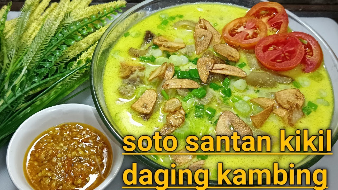 Resep soto santan kikil daging kambing@mamahesta - YouTube