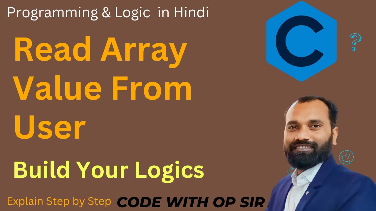 4 Read Array Value From User Using Scanf Function Array Program 7759