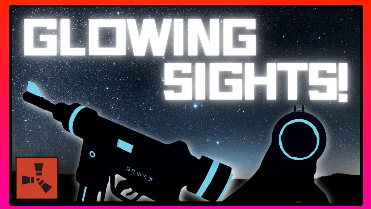 RUST Skins with Glowing Iron Sights! - YouTube