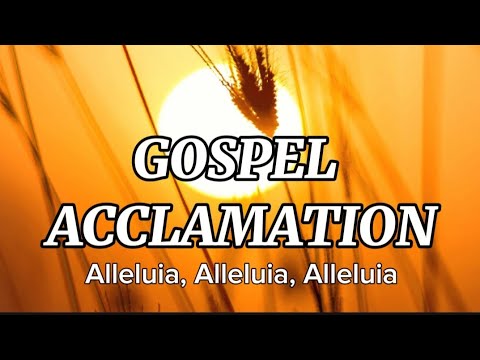 Gospel Acclamation - Alleluia / Recorded Live, Catholic Eucharistic ...