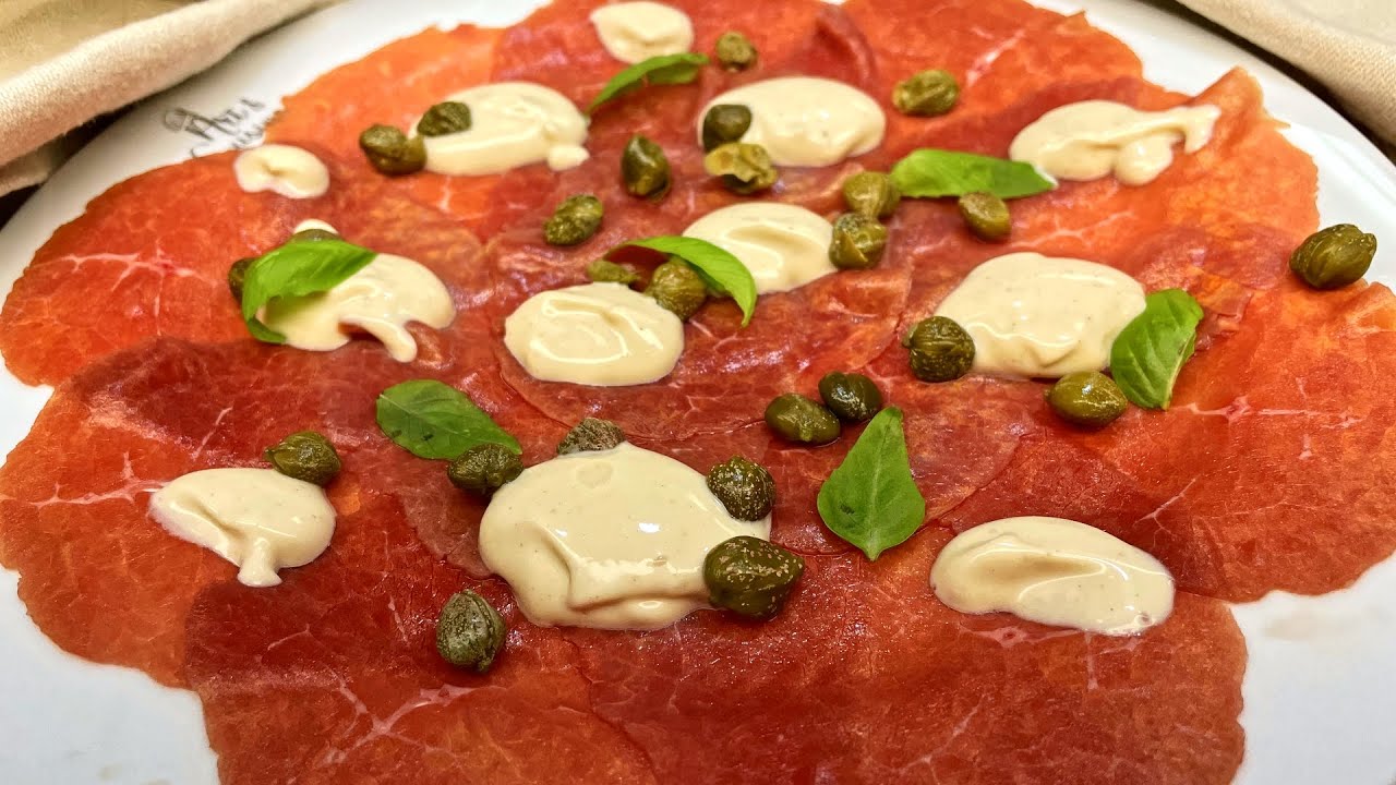 FAÇA CARPACCIO EM CASA l RECEITA DE CARPACIO I Art & Cuisine - YouTube