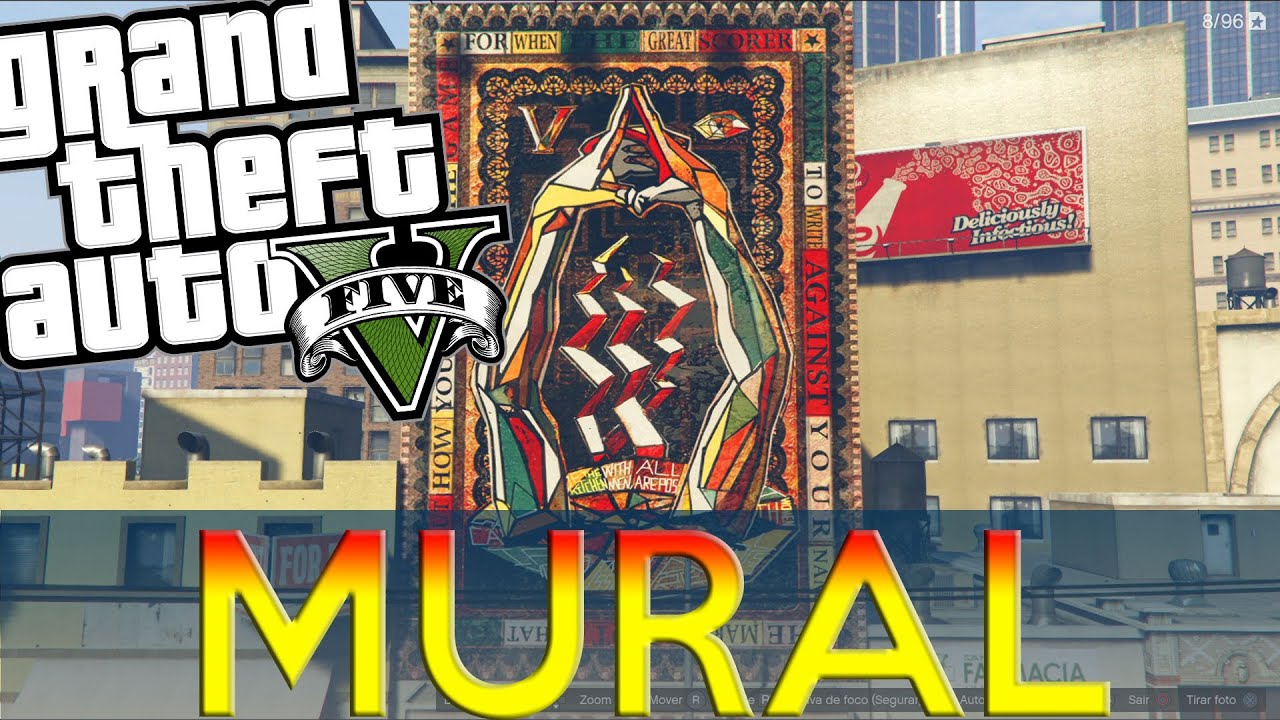 GTA V - DECIFRANDO o MURAL MISTERIOSO! - YouTube