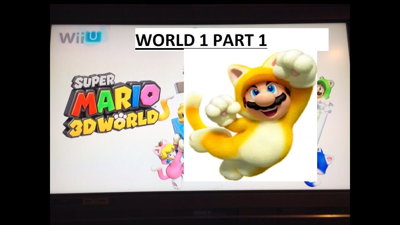 Purple Plays Super Mario 3D World: World 1 (Part 1) - YouTube