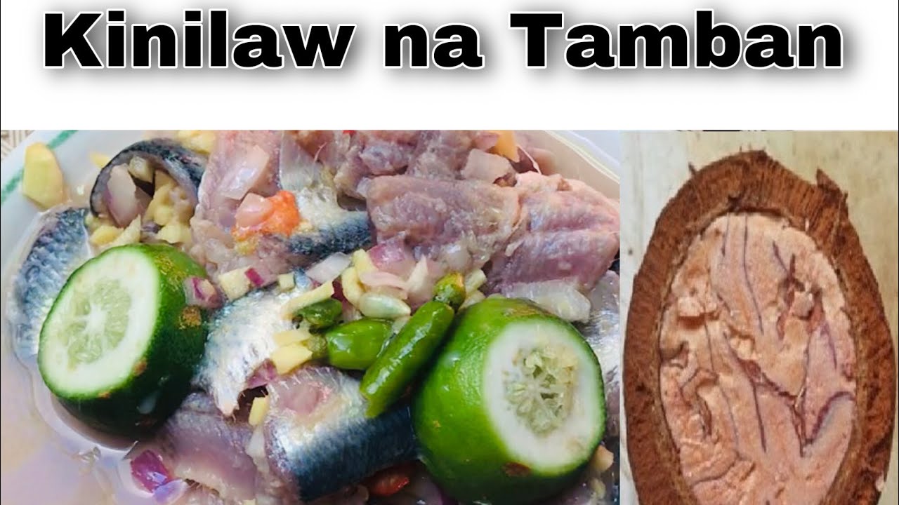 Kinilaw na Tamban with tabon-tabon (Mindanao) - YouTube