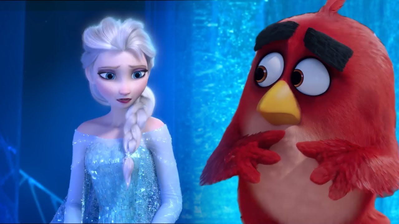Red Vs Elsa Lazy Fight Edit - YouTube