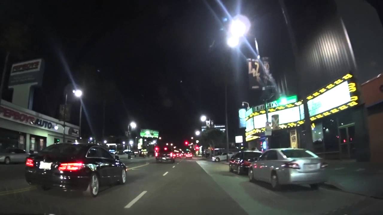 Los Angeles Night Drive - YouTube