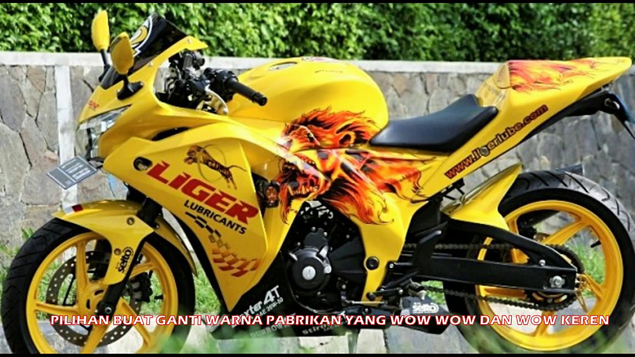 CBR 250 All Series Custom Paint - YouTube