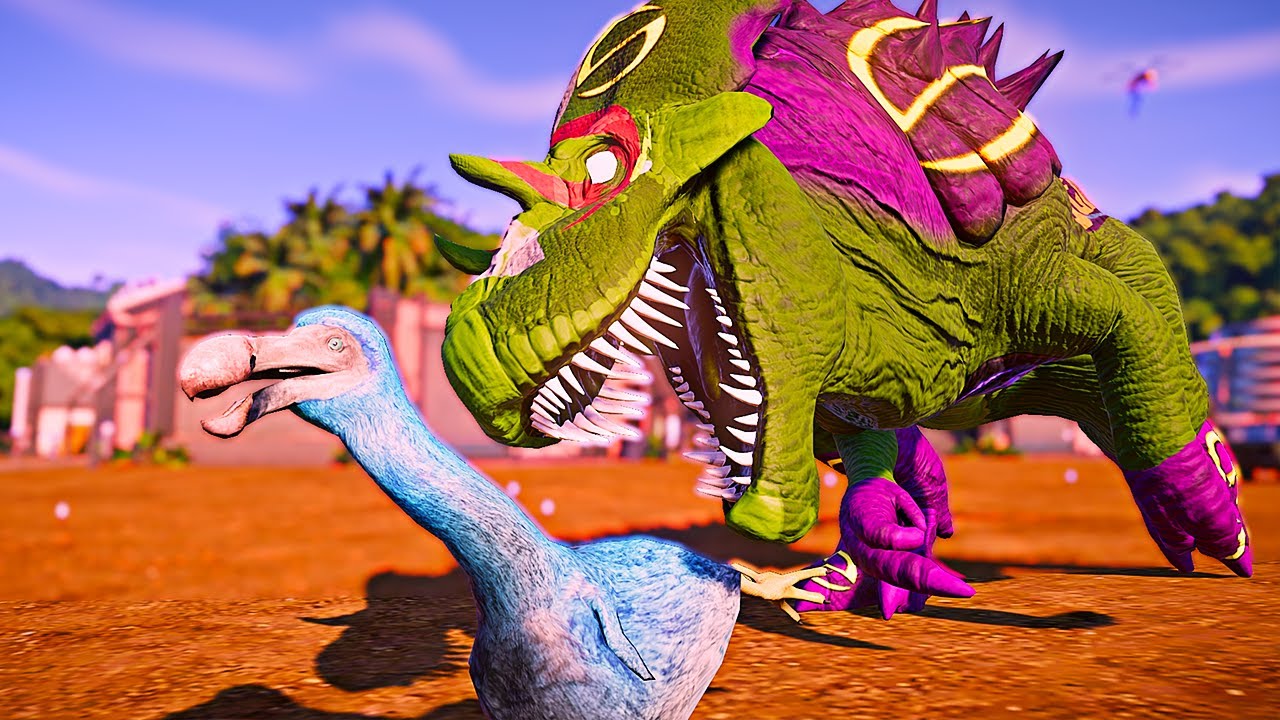 Scorpius Rex Vs IRON FIST TYRANNOSAURUS REX Vs Ultimasaurus - Jurassic ...