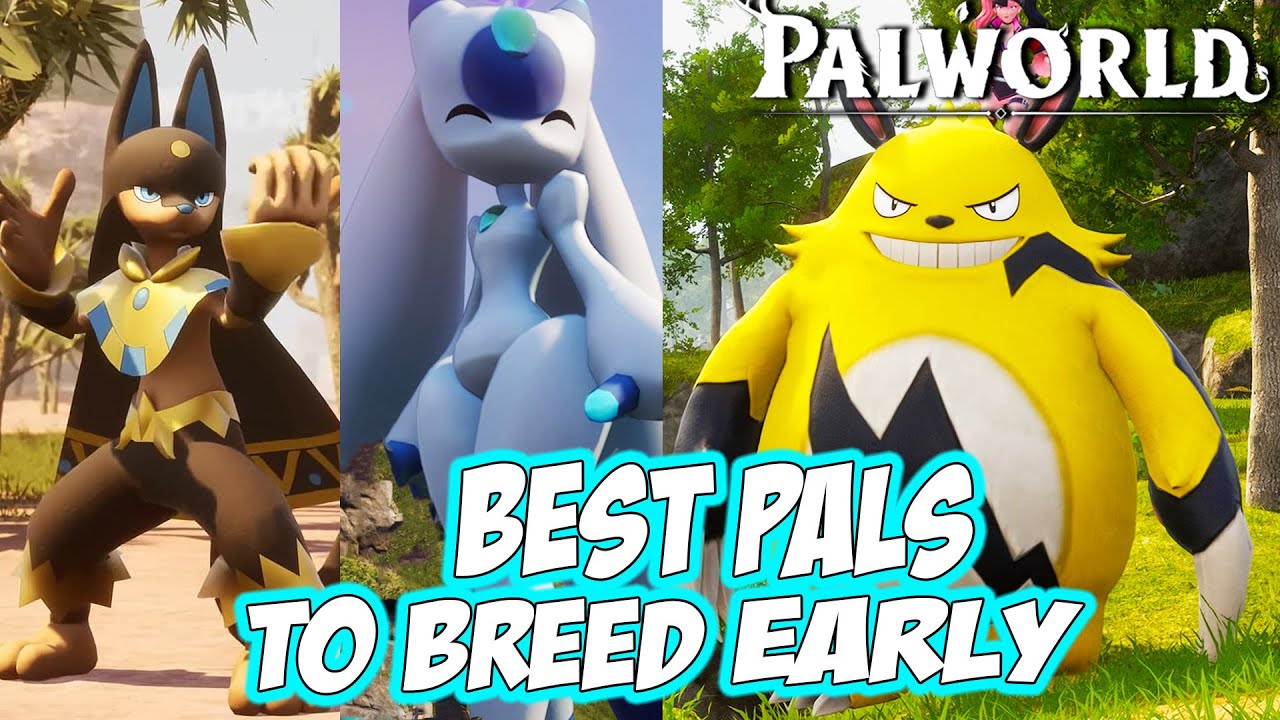 Palworld - Best Breeding Combos (Get Anubis, Grizzbolt and more) - YouTube