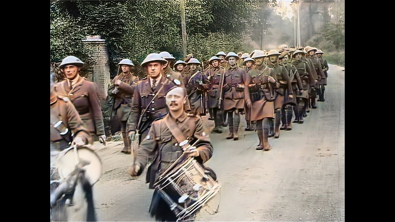 Stunning footage of the Battle of the Somme (1916): Complete 72 min ...