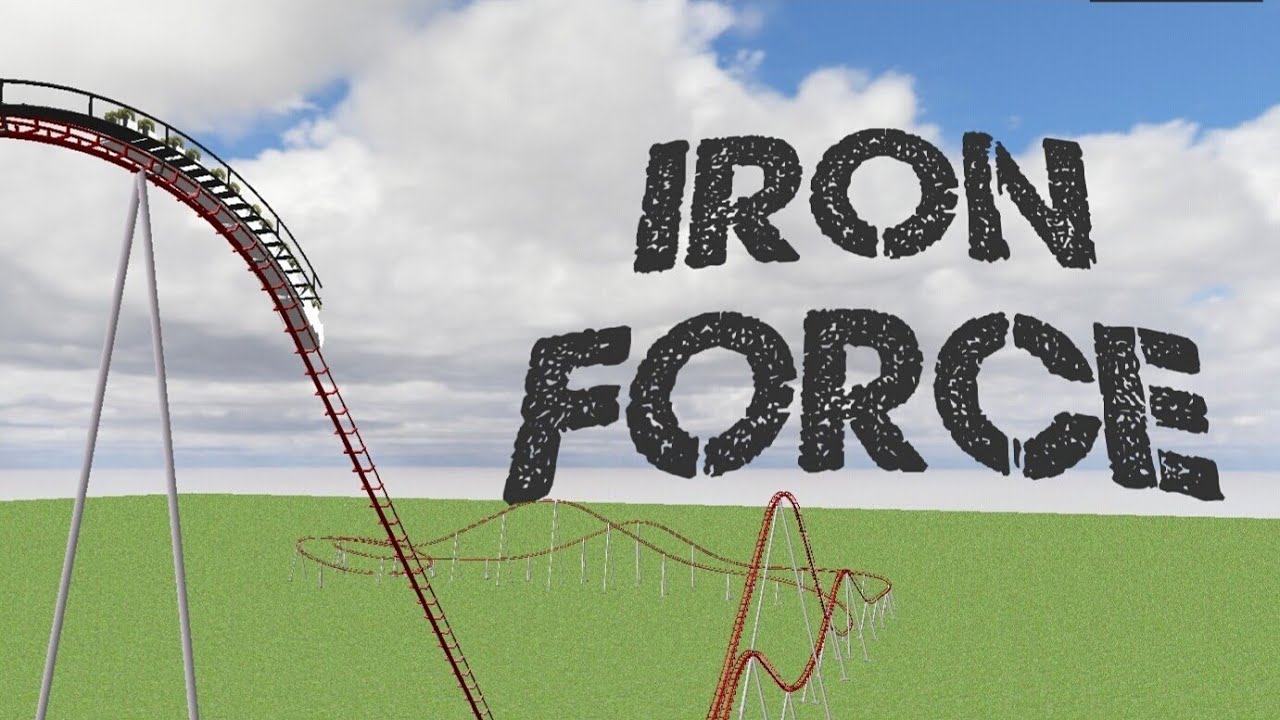 Ultimate Coaster | Iron Force Arrow Dynamics Hyper Coaster POV - YouTube