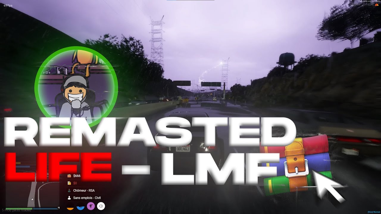 PACK GRAPHIQUE Remasted Life LMF ! (FIVEM) - YouTube