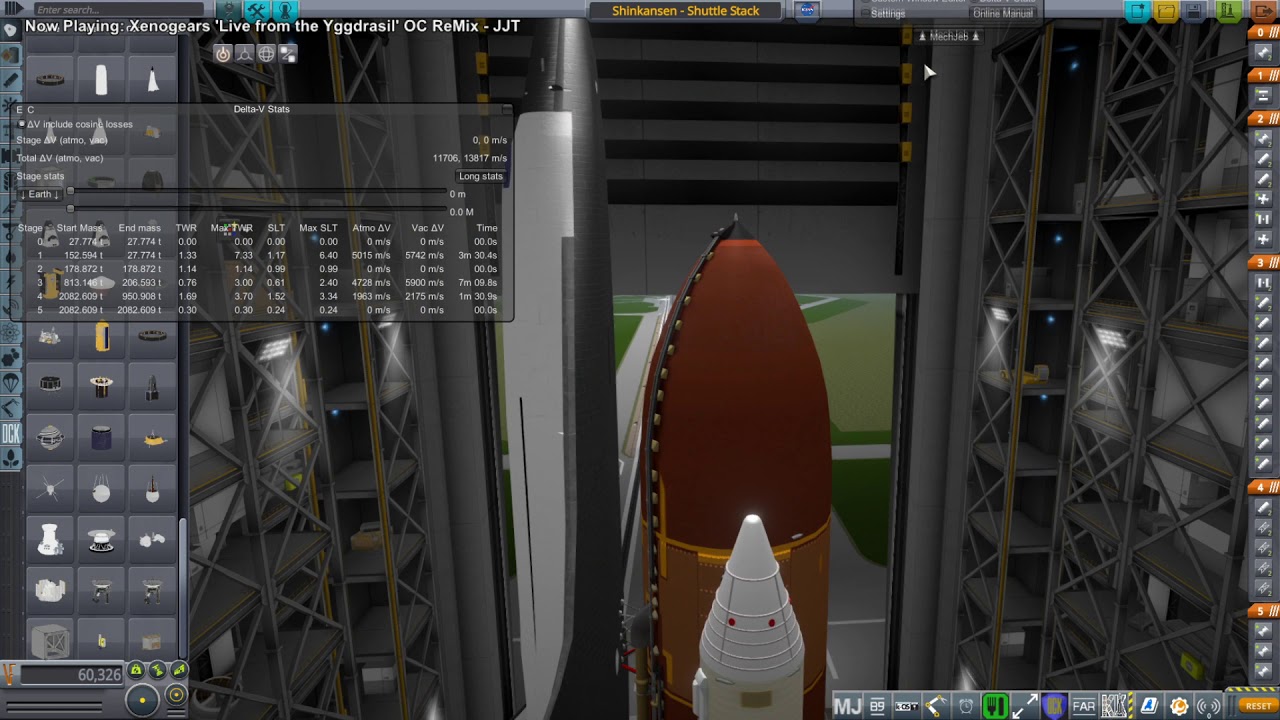 Realism Overhaul in KSP - Shinkansen on the Shuttle Stack - YouTube
