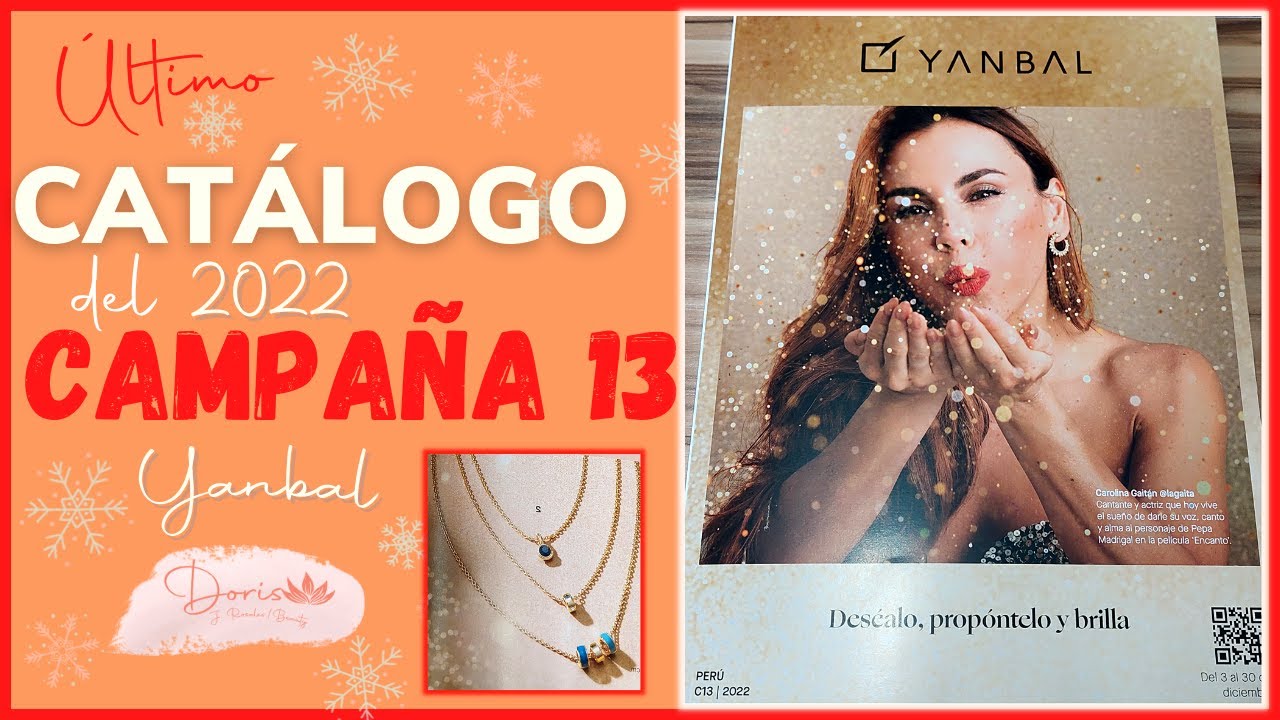 🎊 CATÁLOGO Campaña 13 -2022 YANBAL 💎 JOYAS NUEVAS DE C13 Yanbal Perú ...