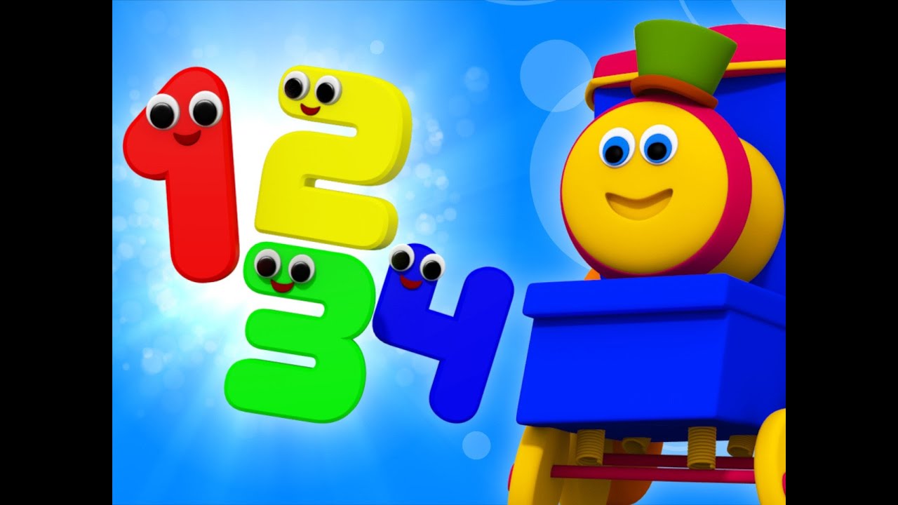 Numbers Train #Songs for Kids #1 to 10 Number Train #Nusery Rhymes for ...