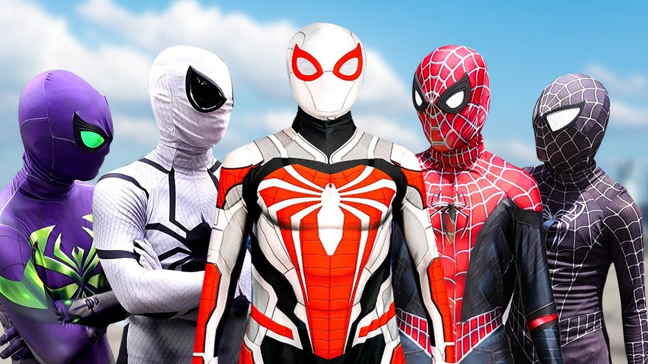 TEAM SPIDER MAN in REAL LIFE #129| Marvel's Spider-Man 2 - NAPOLEON ...