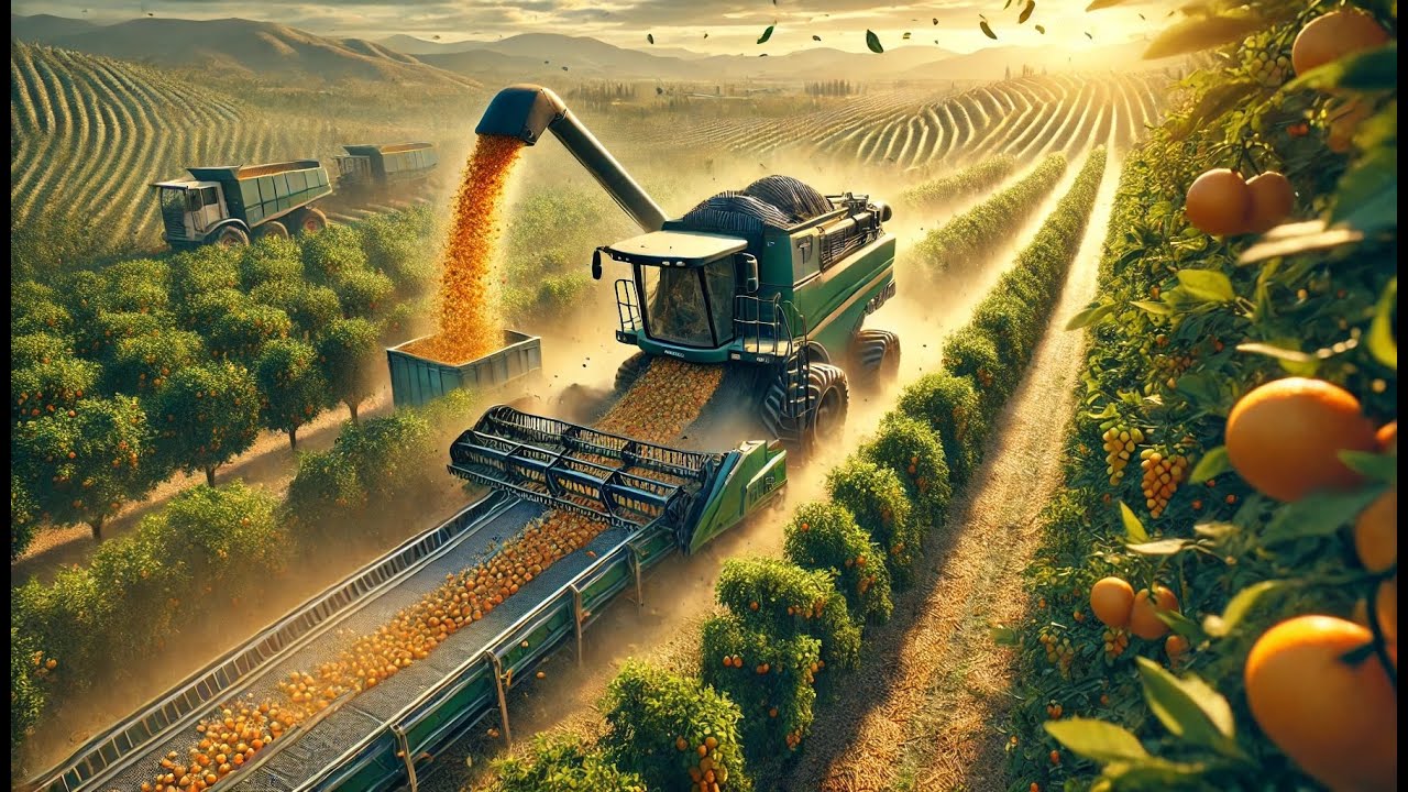 I Visited America's LARGEST Fruit Farm Biggest! Fruit Farms – How ...
