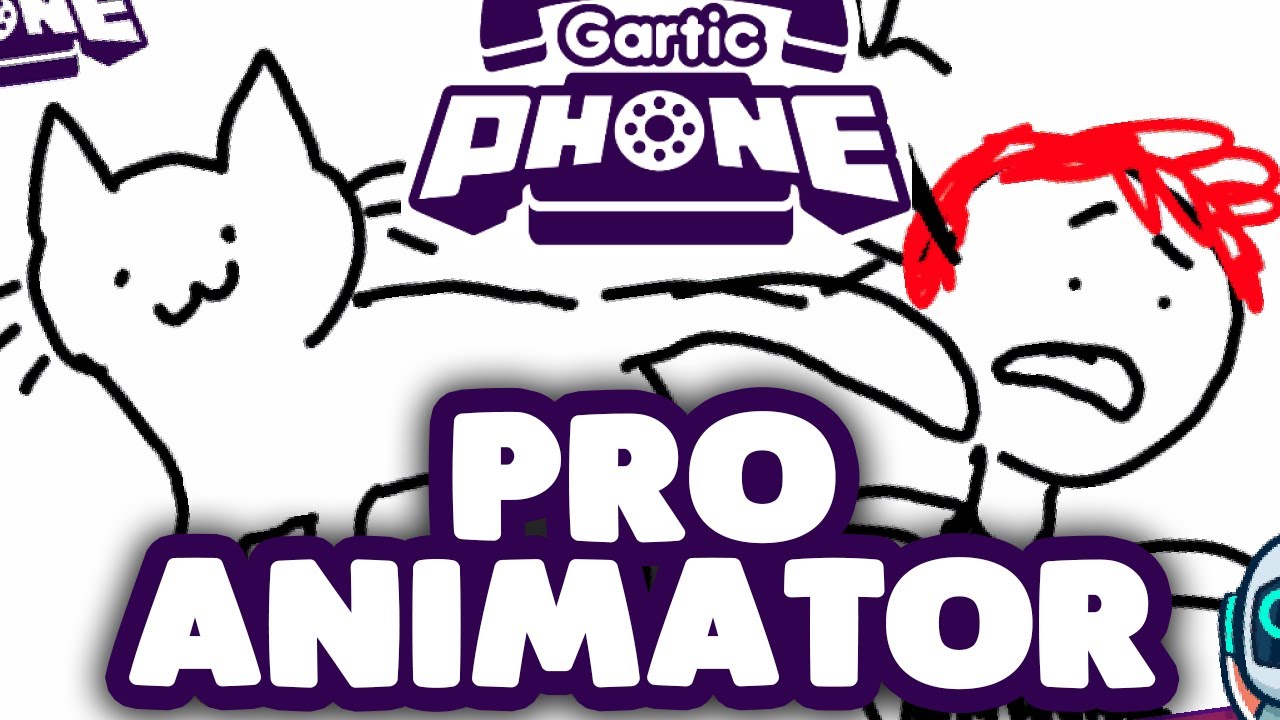 Gartic Phone with a professional Animator - YouTube