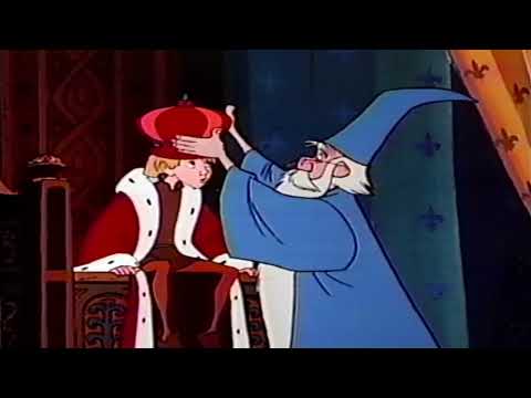 Closing To The Sword In The Stone 1989 VHS (Ink Label Copy)